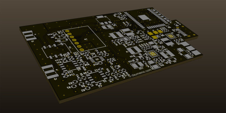 Final PCB for the DIY Waveform generator (Part 10) - Daumemo