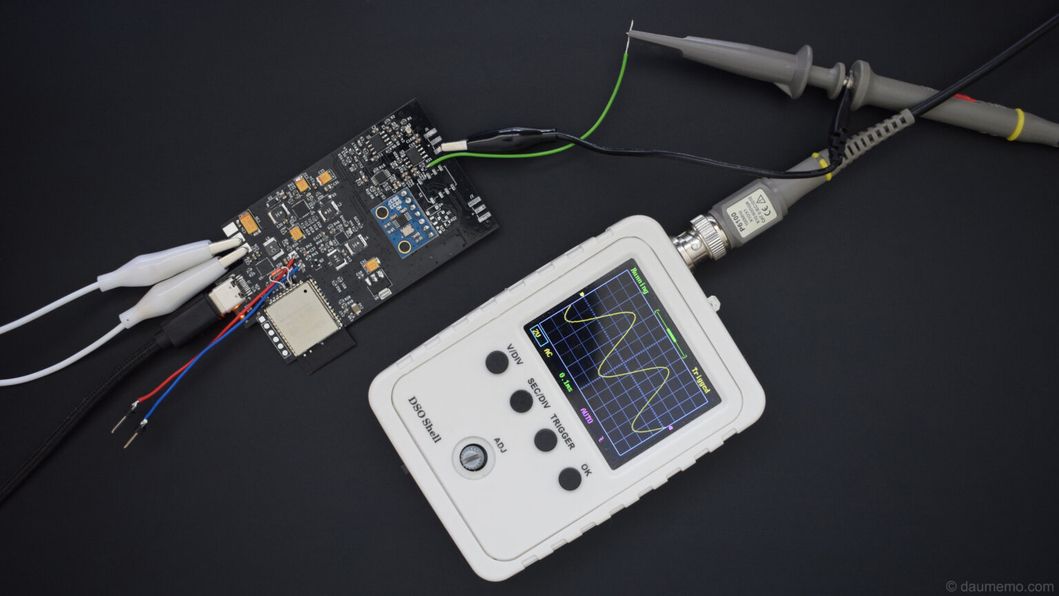 DIY signal generator – soldering the PCB (part 12) - Daumemo