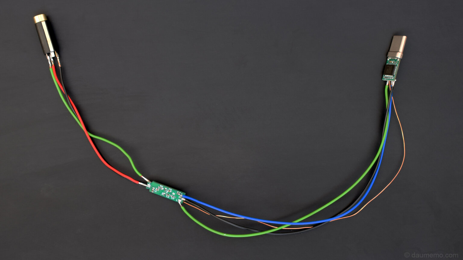 DIY Micro USB-C to 3.5mm Adapter and Headphone Amplifier (Part 3) - Daumemo