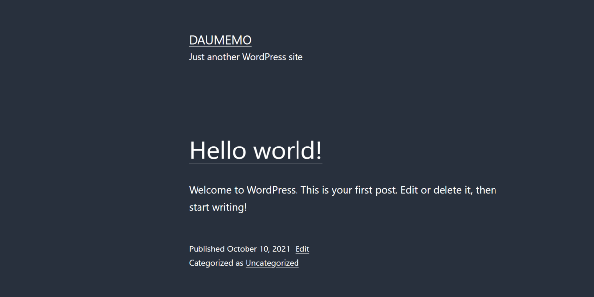 How to install WordPress in a Virtual Machine? (Part 1) - Daumemo